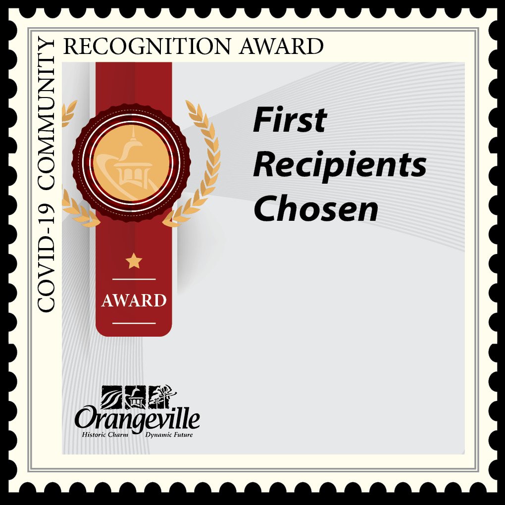 Community Recognition Awards during COVID-19 announced - Town of ...